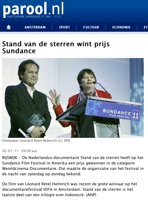 Stand van de Sterren